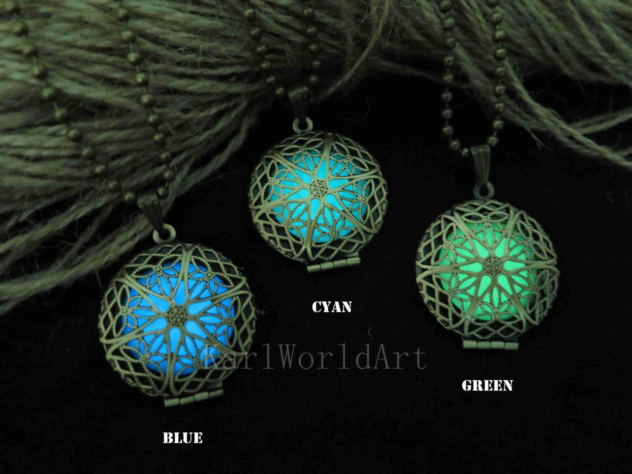 Glow In The Dark Necklace,glow Pendant Necklace,halloween Jewelry on Luulla