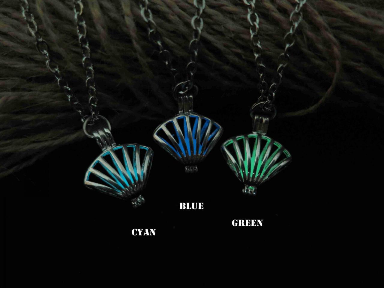 Glow In The Dark Jewelry, Luminous Shell Necklace, Glow In The Dark ...