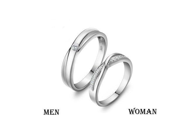 2 Rings- Engraving Infinity Ring, Wedding Band Couple Rings, Lover ...